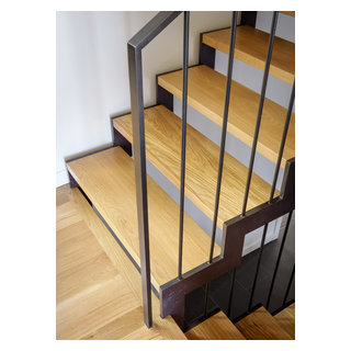 Staircase Detail - Modern - Staircase - Portland - by Risa Boyer ...