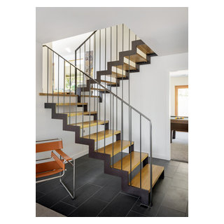 Staircase - Modern - Staircase - Portland - by Risa Boyer Architecture ...