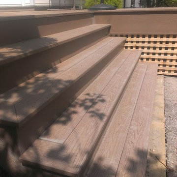 Composite Deck Stairs - Photos & Ideas | Houzz
