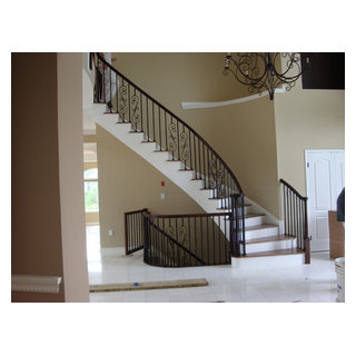 Stairs and railings - Traditional - Staircase - Newark - by American ...