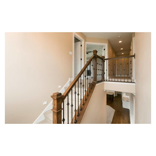 Stairs - Transitional - Staircase - Cedar Rapids - by Davisson & Son ...