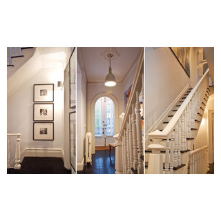 Stairs to Ground Floor / Foyer / Stairs to Top Floor - Contemporary ...