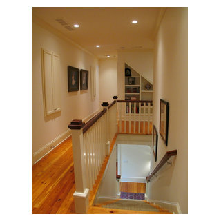 Stairway view from Upper Landing - Traditional - Staircase - Atlanta ...