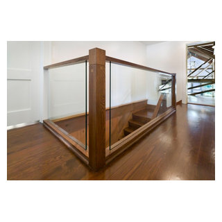 Straight Glass Handrails - Modern - Treppen - New York - von American ...