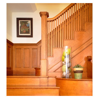 Strivers Row Townhouse, Harlem - Traditional - Staircase - New York ...