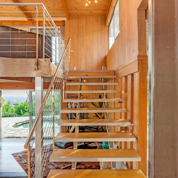 75 Mid-Century Modern Staircase Ideas You'll Love - December, 2024 | Houzz