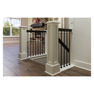 The Oakcrest - Staircase - Farmhouse - Staircase - Grand Rapids - by ...