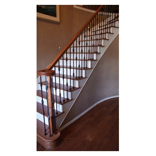 The Stella Journey Residence - Traditional - Staircase - Houston - by ...