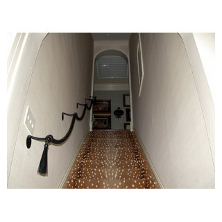 Theater Style Railing - Modern - Staircase - Louisville - by User | Houzz