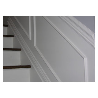 Traditional Center Hall Colonial - Traditional - Staircase - New York ...