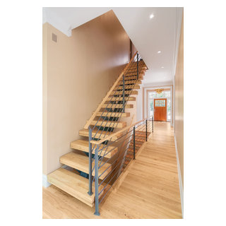 Traditional With a Modern Twist - Contemporary - Staircase - Cincinnati ...