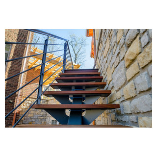 Traditional With a Modern Twist - Contemporary - Staircase - Cincinnati ...