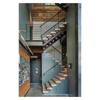 Trolley House - Industrial - Staircase - New York - by Beinfield ...