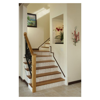 try this - Eclectic - Staircase - Other - by Tongue & Groove Design ...