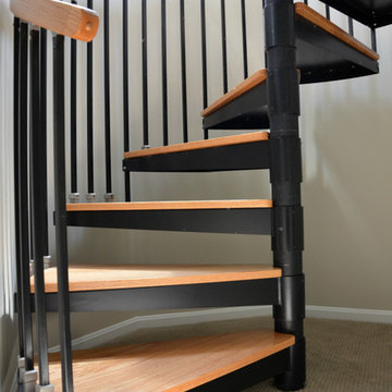 Two Story Spiral Staircase - Photos & Ideas | Houzz