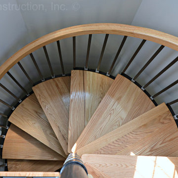 Two Story Spiral Staircase - Photos & Ideas | Houzz