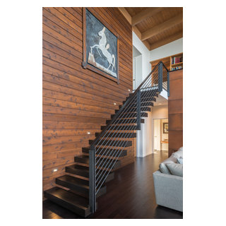 Uphill House - Modern - Staircase - Seattle - by Coates Design ...