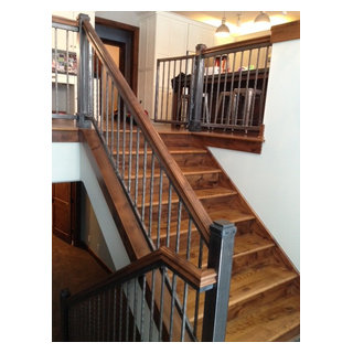 Various Trim projects - Traditional - Staircase - Minneapolis - by Twin ...