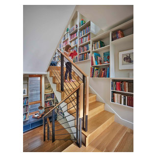 Vertical Library - Contemporary - Staircase - Philadelphia - by Marina ...