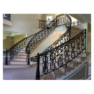 Victorian Curved Wrought Iron Juliette Balconies & Rails - Victorian ...