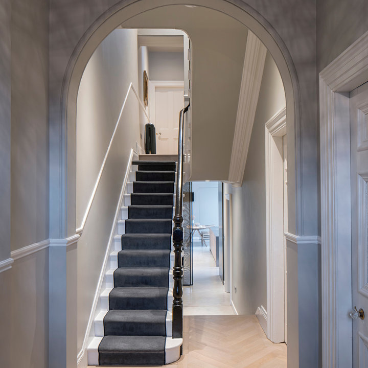 75 All Railing Materials Victorian Staircase Ideas You'll Love - April ...