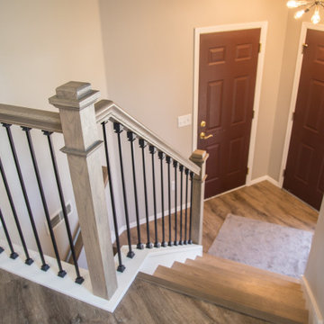 Split Level Iron Railing - Photos & Ideas | Houzz