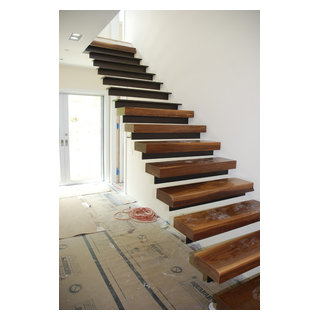 Walnut stairs - Traditional - Staircase - San Francisco - by Paradigm ...