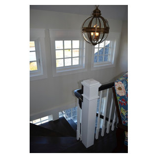 Wells Beach Shingle Turret - Beach Style - Staircase - Portland Maine ...