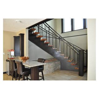 Wenge Freestanding Center Stringer with Cumaru Treads - Craftsman ...