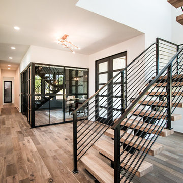 75 Beautiful U-shaped Staircase Ideas and Designs - December 2022 ...