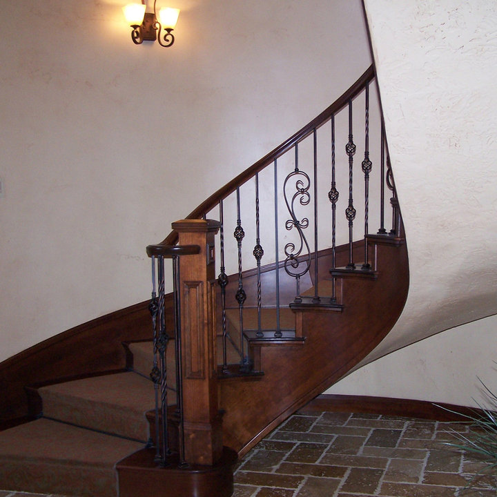 Browse Wrought Iron Banister Railings ideas and designs in Photos ...