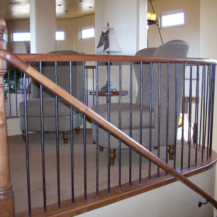 Browse Wrought Iron Banister Railings ideas and designs in Photos ...