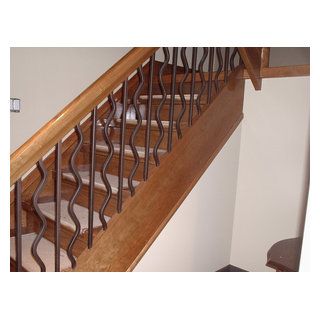 Wrought Iron Design Examples - Traditional - Staircase - Other - by ...