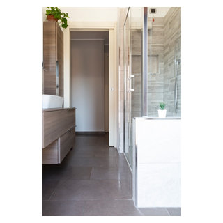 Bagno T - Modern - Bathroom - Milan - by 77+architettura | Houzz