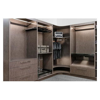 Walk in Robe | Laminate | Richmond - Contemporary - Closet - Adelaide ...