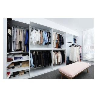 Walk In Robe - Modern - Wardrobe - Melbourne - by Ultimate Kitchens ...
