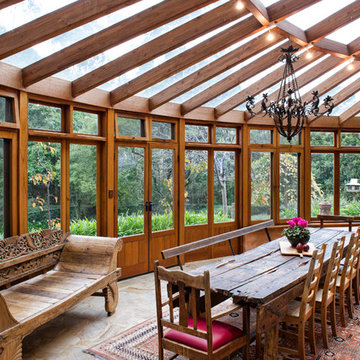 75 Large Rustic Sunroom Ideas You'll Love - December, 2024 | Houzz