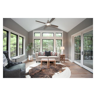 B. Hancock Home - Sunroom - Cedar Rapids - by Suburban Lumber Co | Houzz