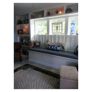 Brunswick Large Built Ins with Storage Bench - Sunroom - Other - by The ...
