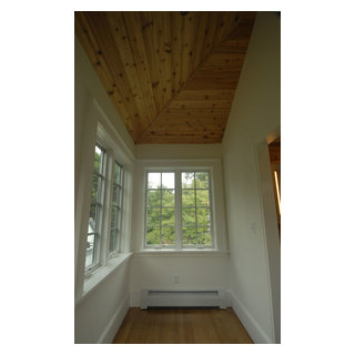 Colonial Addition and Renovation - Classique Chic - Véranda et Verrière ...