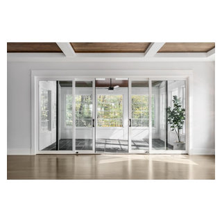 Farmhouse Veranda - Farmhouse - Sunroom - Chicago - by Meyer Design | Houzz