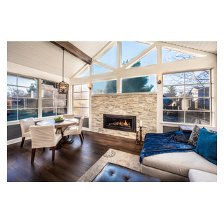 Fitchburg 3-season Sunroom - Transitional - Sunroom - Other - by Degnan ...