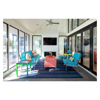 Hall's Cabins - Eclectic - Sunroom - Minneapolis - by Rehkamp Larson ...