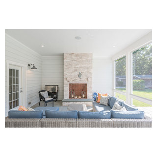 Hampton Bays Home - Beach Style - Sunroom - New York - by Hampton ...