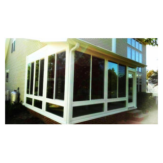 Insulated Studio Style Roof System and Glass Windows - Modern - Sunroom ...