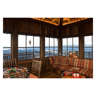 Interior Timber Framing - Rustic - Sunroom - Other - by Centennial ...