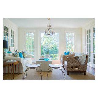 La Maison Raleigh - Transitional - Sunroom - Raleigh - by Catherine ...