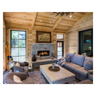 Lake Cottage with Rustic Accents - Rustic - Sunroom - Other - by ...