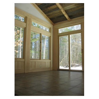 Large sunroom - Rustic - Sunroom - Boston - by American Building ...