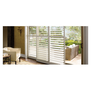 PATIO SUNROOM SHUTTERS -sliding glass door shutters - Modern - Sunroom ...